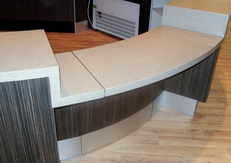 Bespoke Café counter, Canopy for Louisa Centre